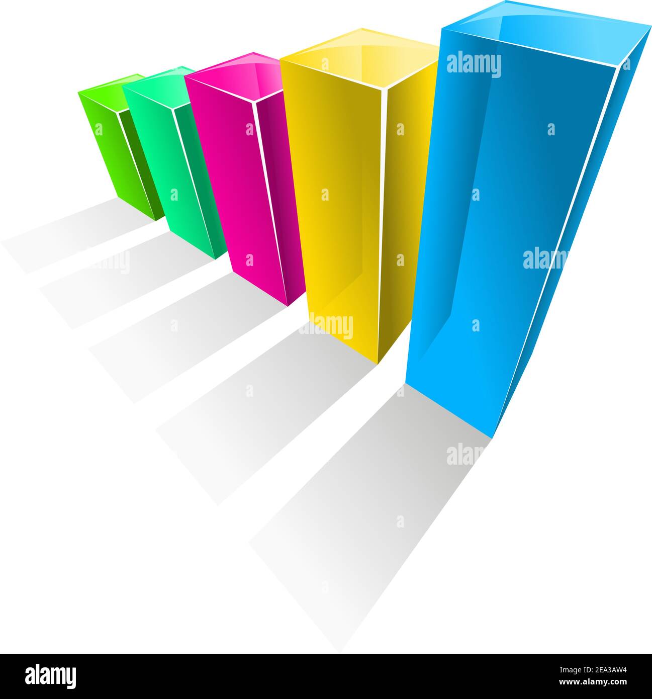 Growth graph for design and business concept Stock Vector Image & Art ...