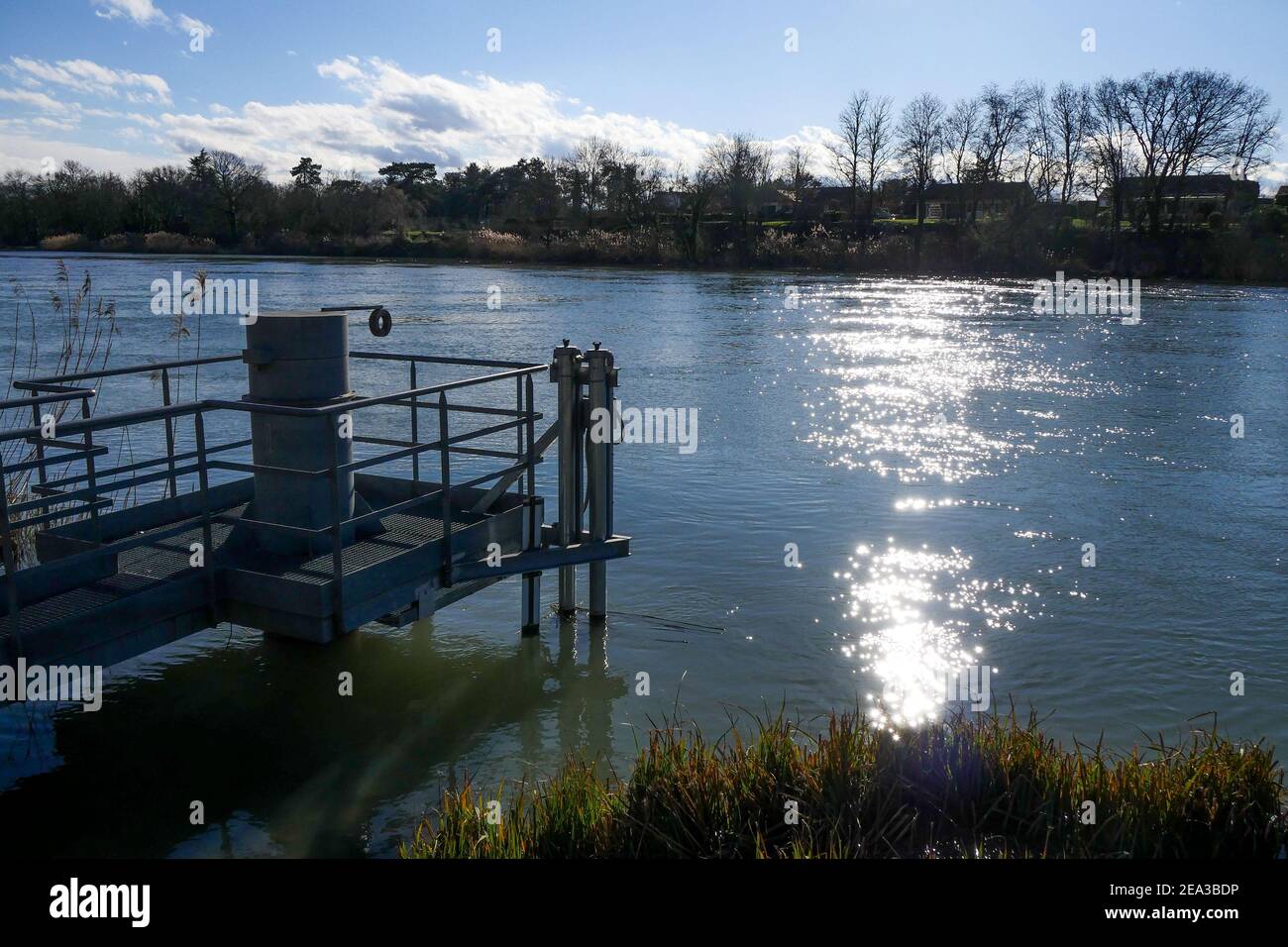 Jonage canal hi-res stock photography and images - Alamy