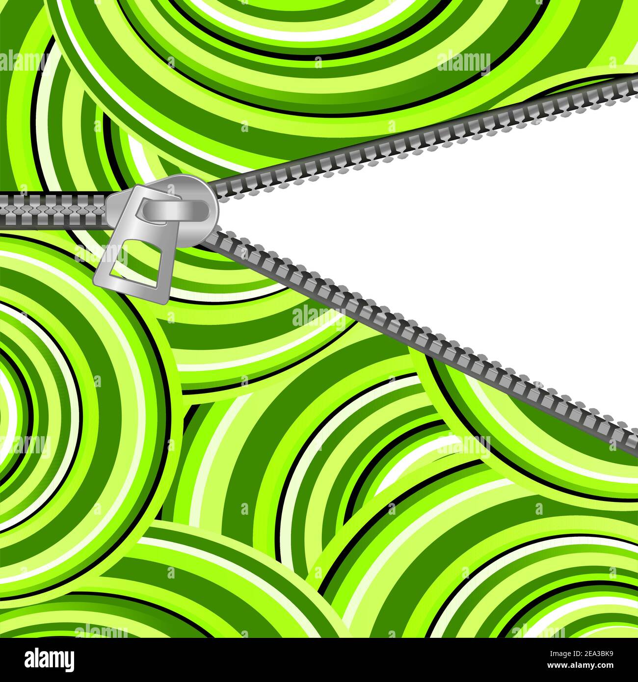 Abstract background with open zipper for design Stock Vector Image ...