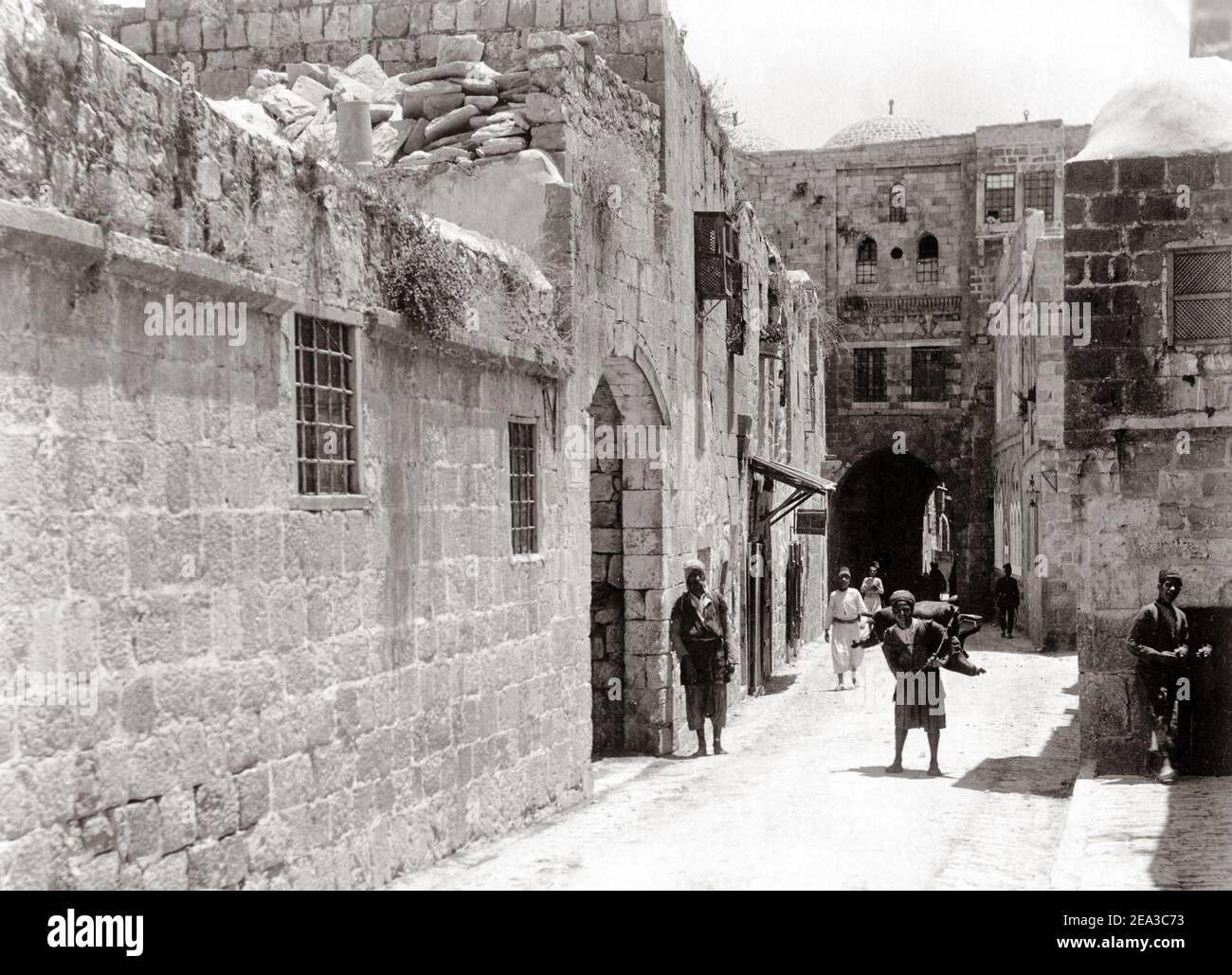 Late 19th century photograph - The House of the Wicked Rich Man (6th ...