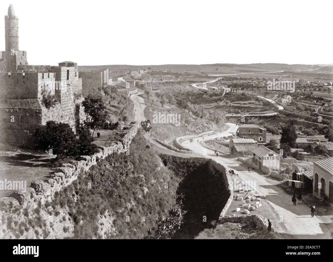 Late 19th century photograph - Jerusalem, Palestine (Israel) c.1880's ...