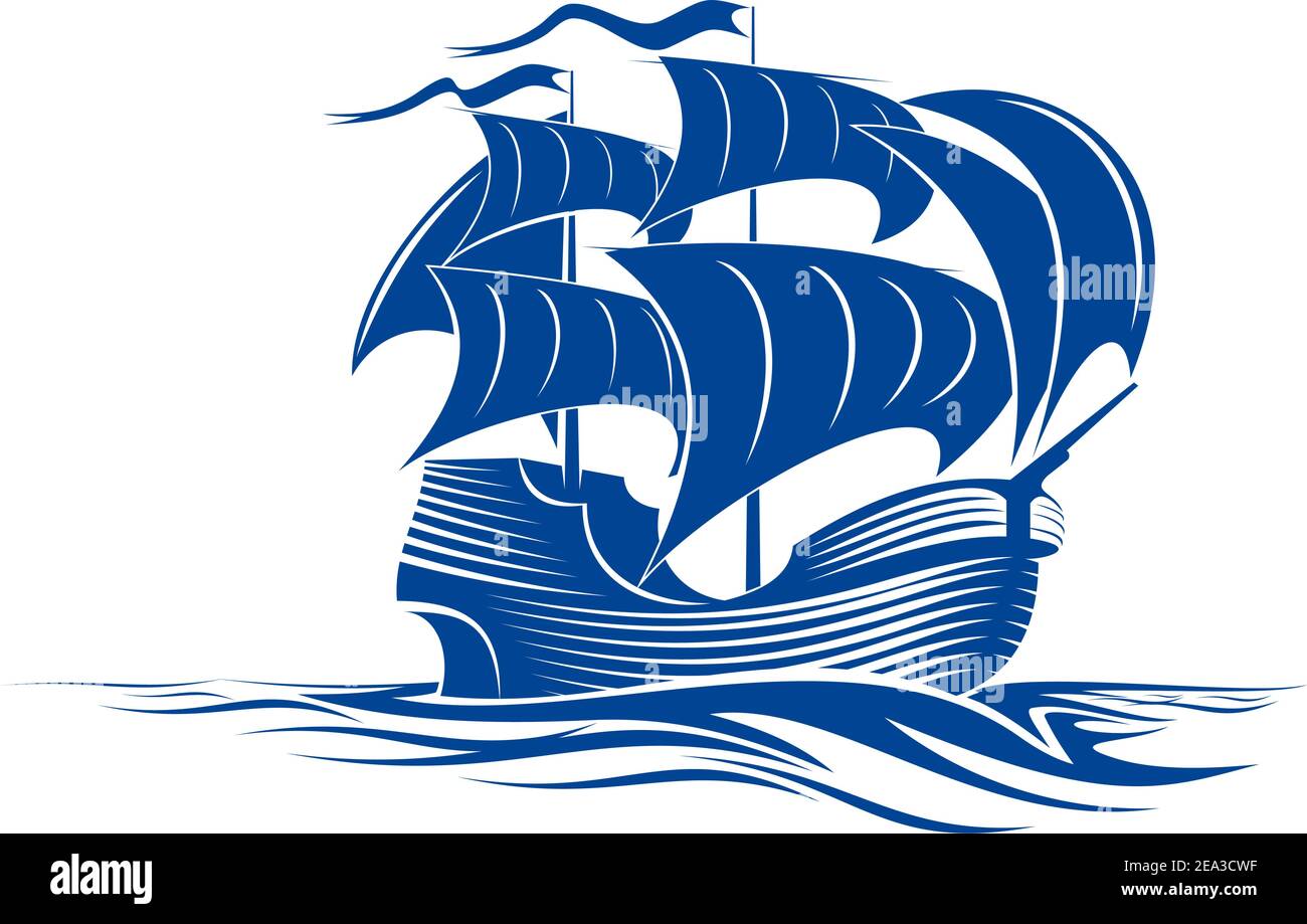 Another sailing vessel Stock Vector Images - Alamy