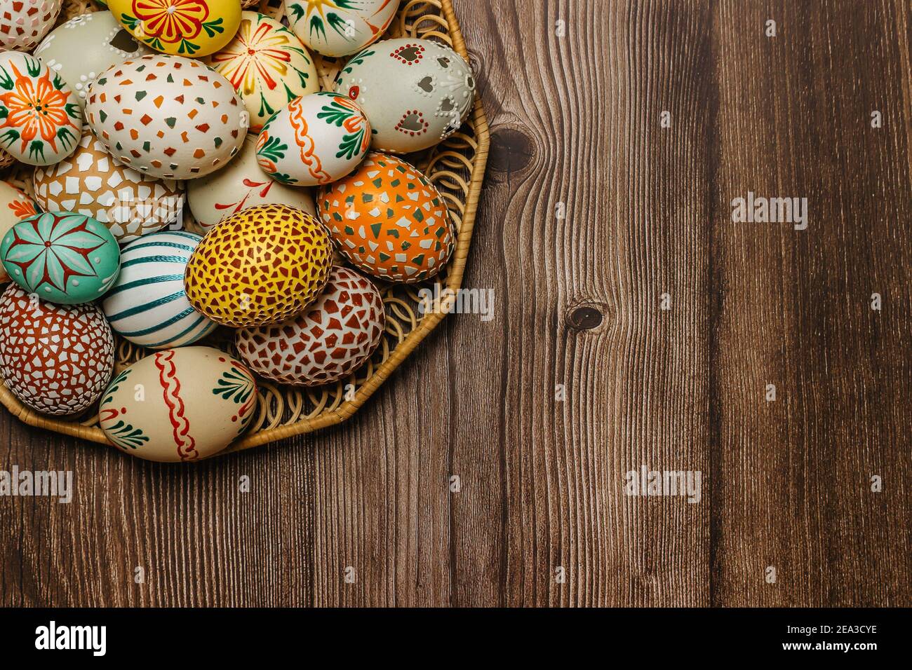 Easter background hand painted hi-res stock photography and images - Alamy