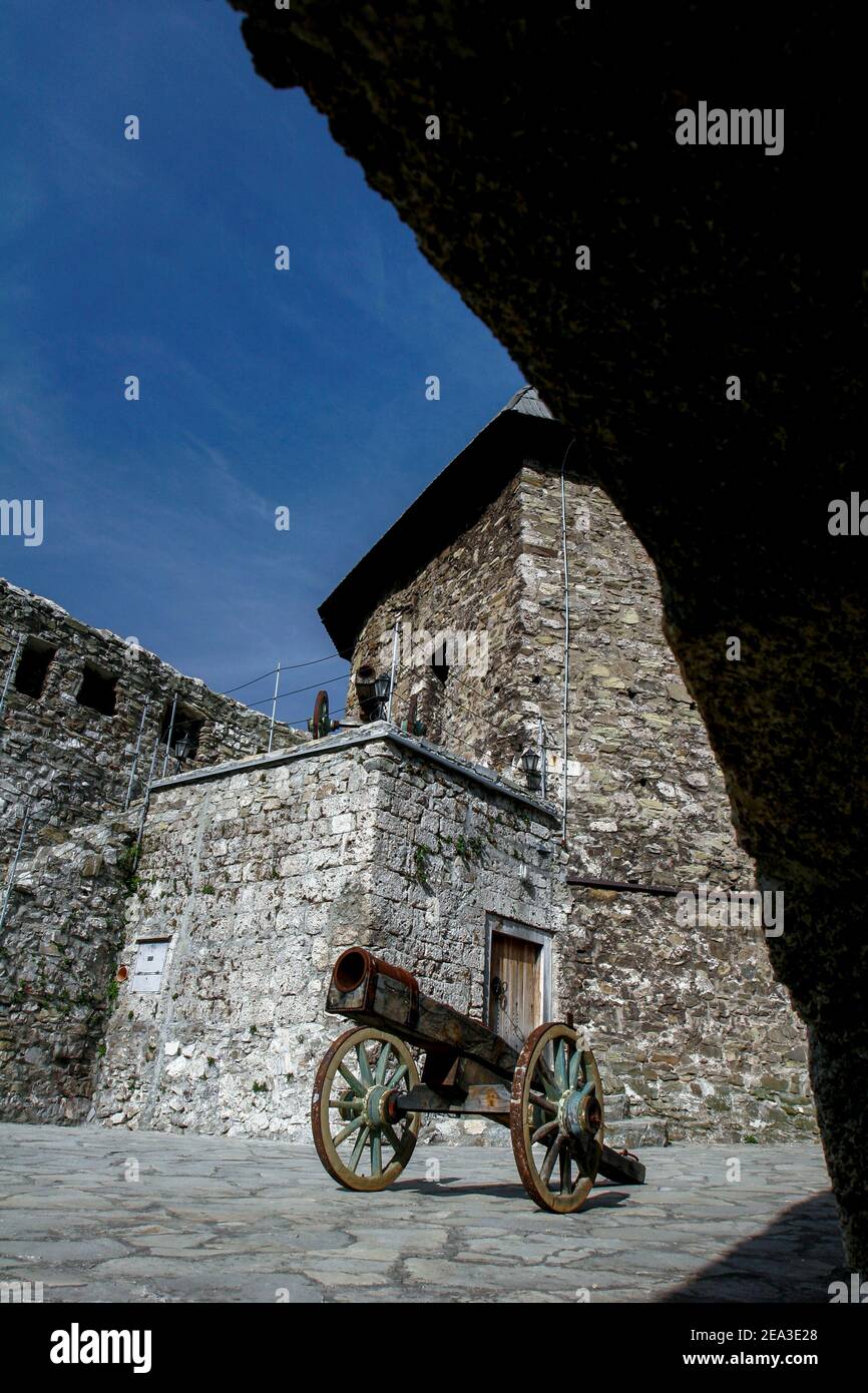The Old town Vranduk, for centuries known as the hardest part of Bosnia ...