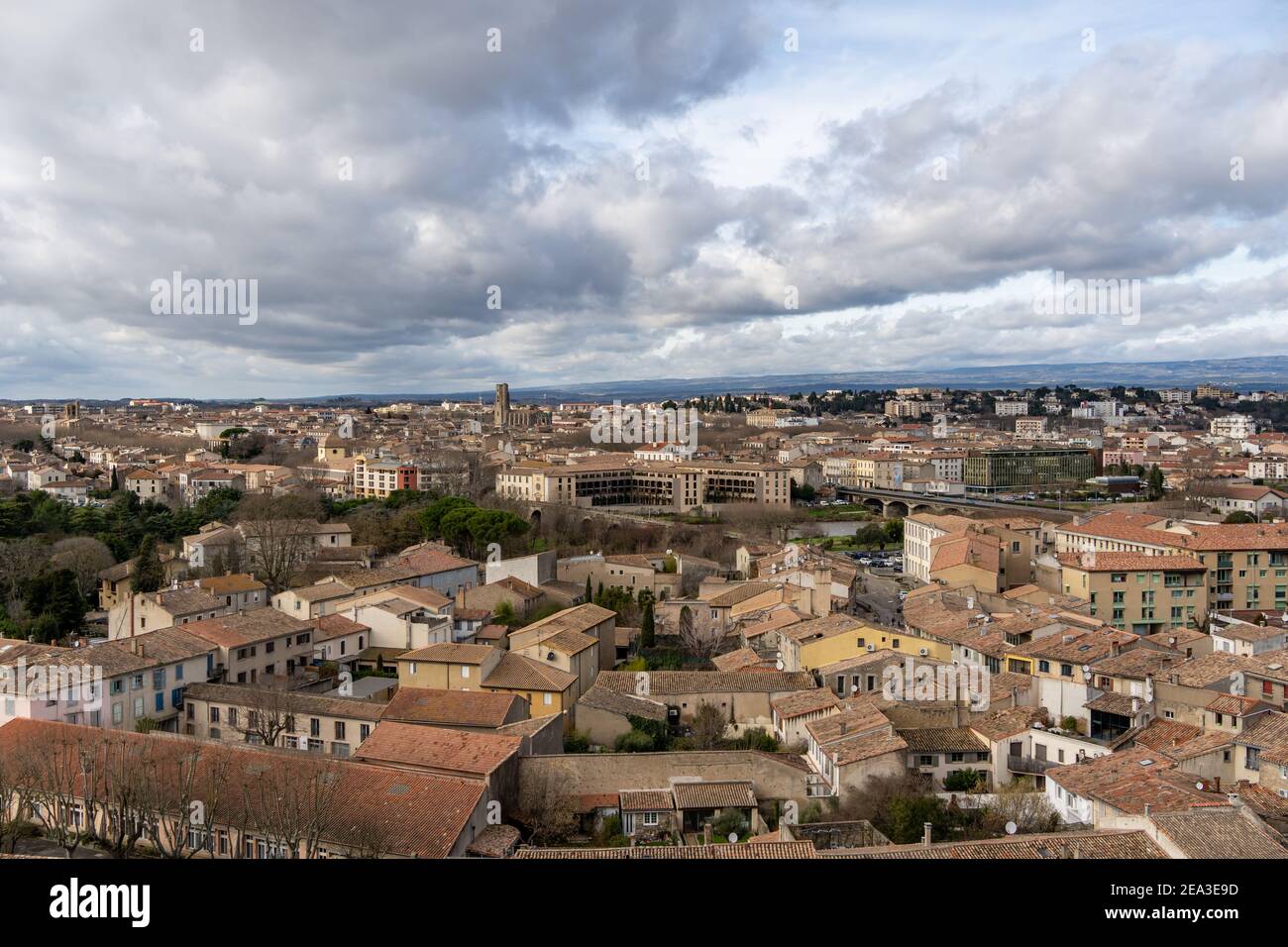 France french aude department unesco world heritage site hi-res stock ...