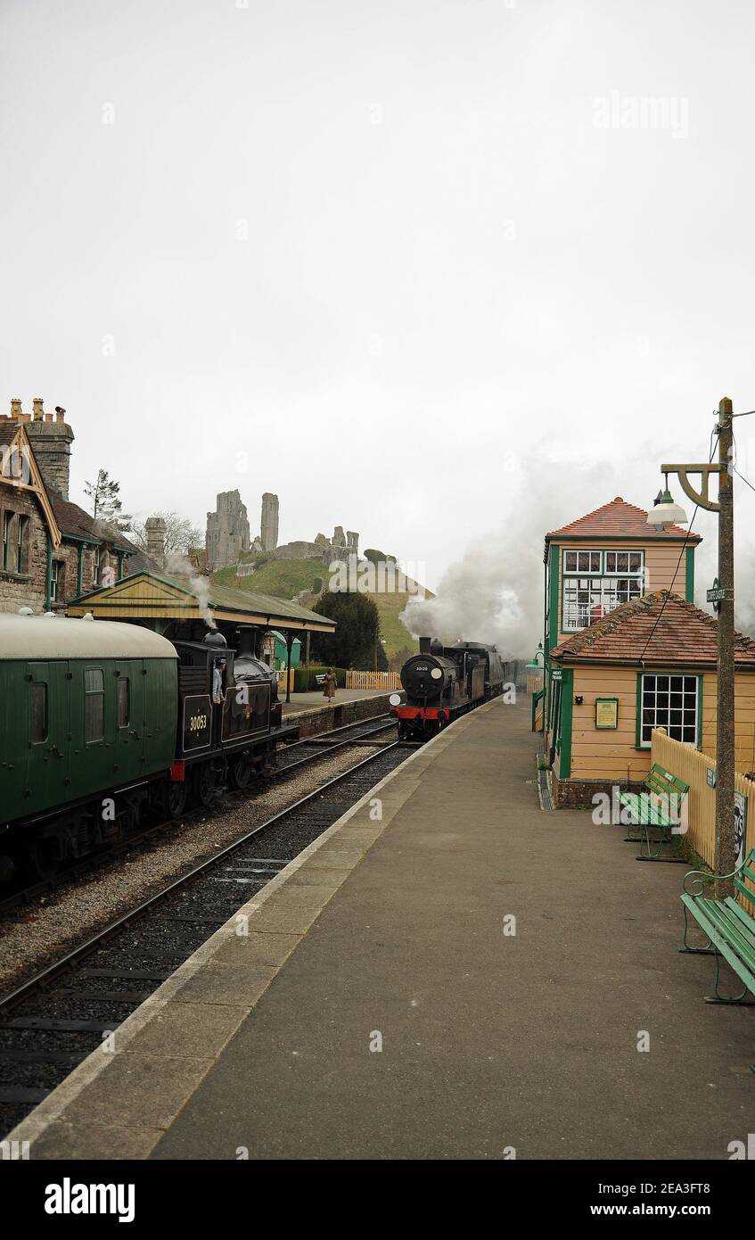 Lswr m7 class steam locomotive hi-res stock photography and images - Alamy
