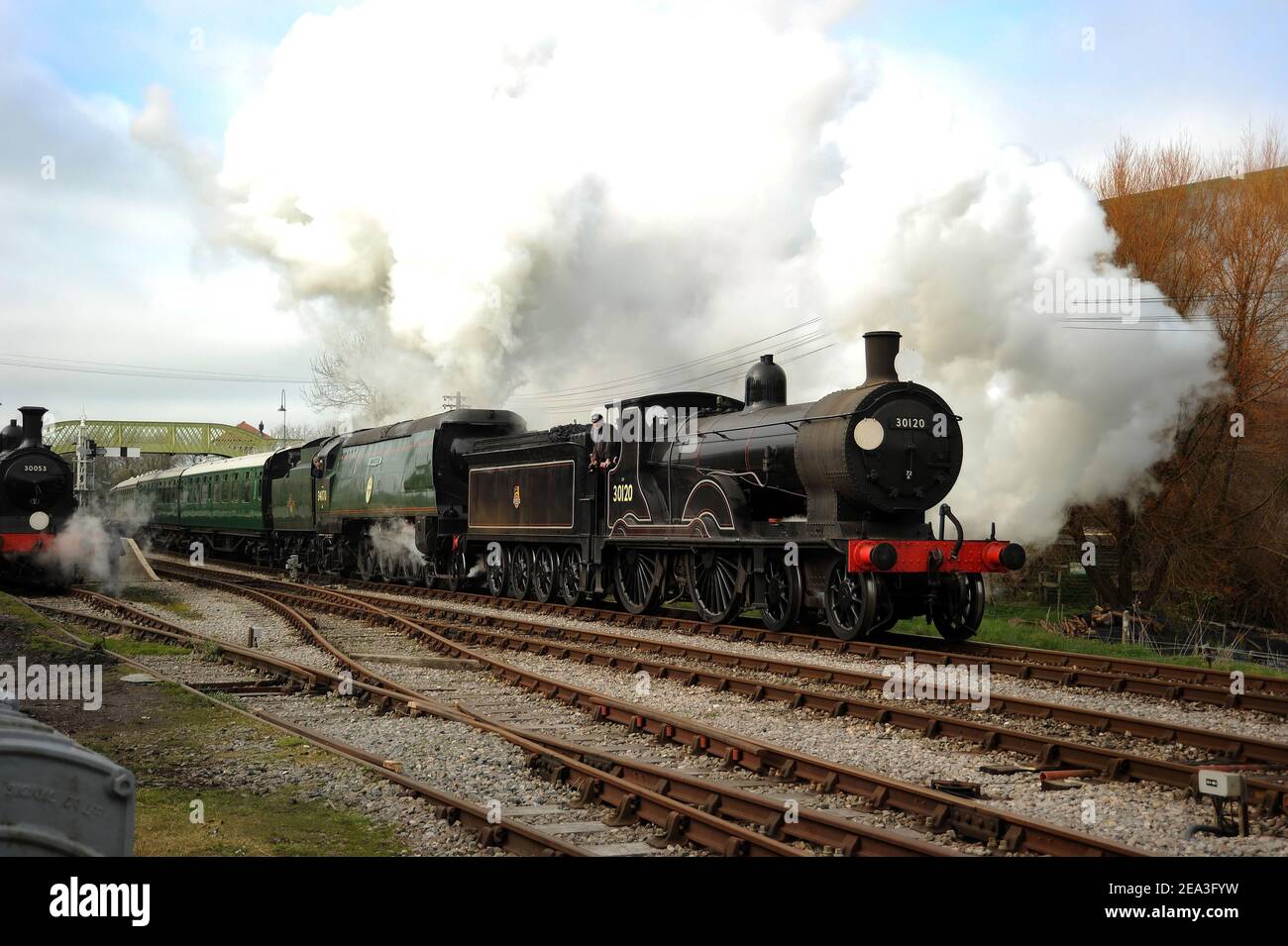 Lswr m7 class steam locomotive hi-res stock photography and images - Alamy