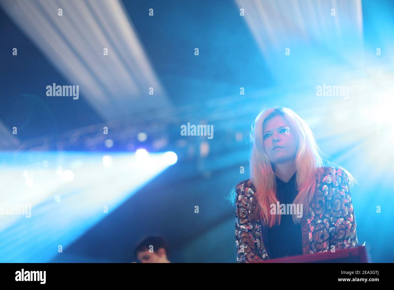 Tessa Murray of Still Corners performing at the End of the Road ...