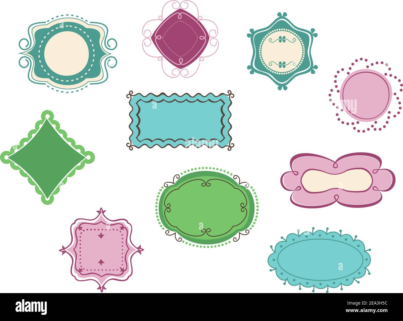 Sketchy borders Cut Out Stock Images & Pictures - Alamy