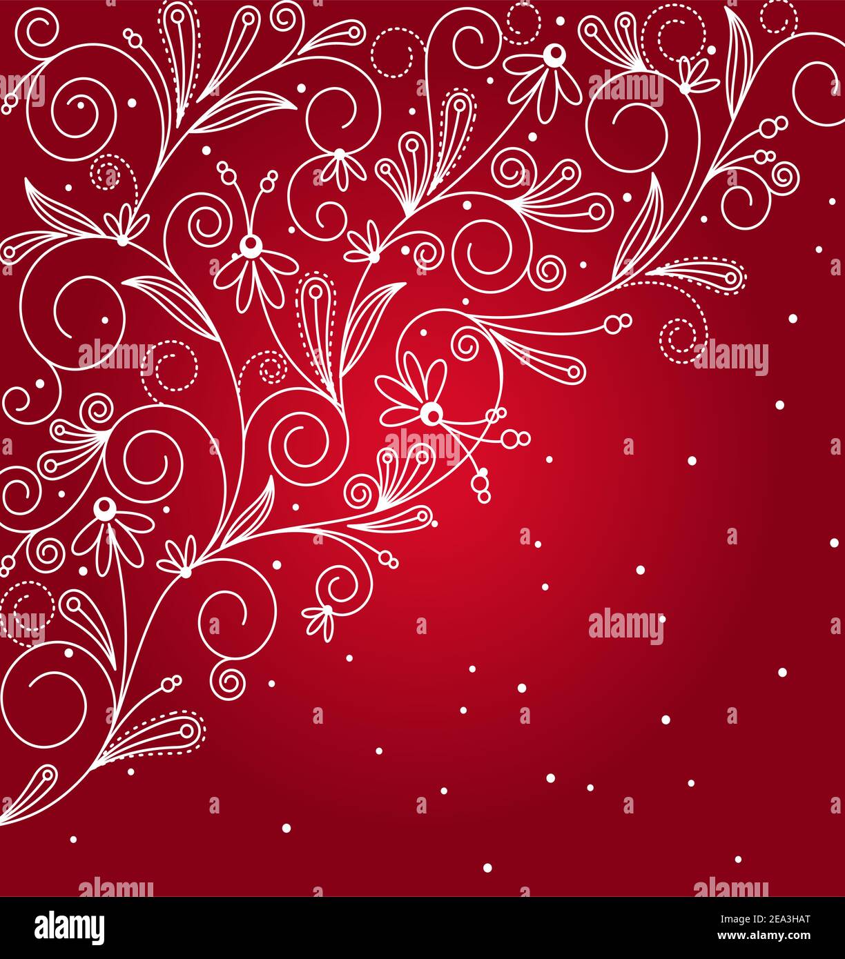 Abstract floral background for textile or invitation card design Stock ...