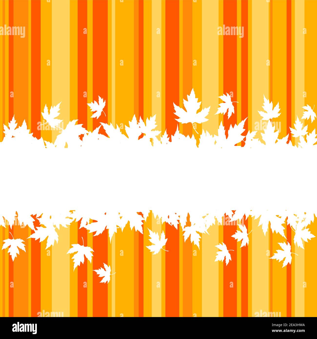 Falling leaves on colorful background for seasonal design Stock Vector ...