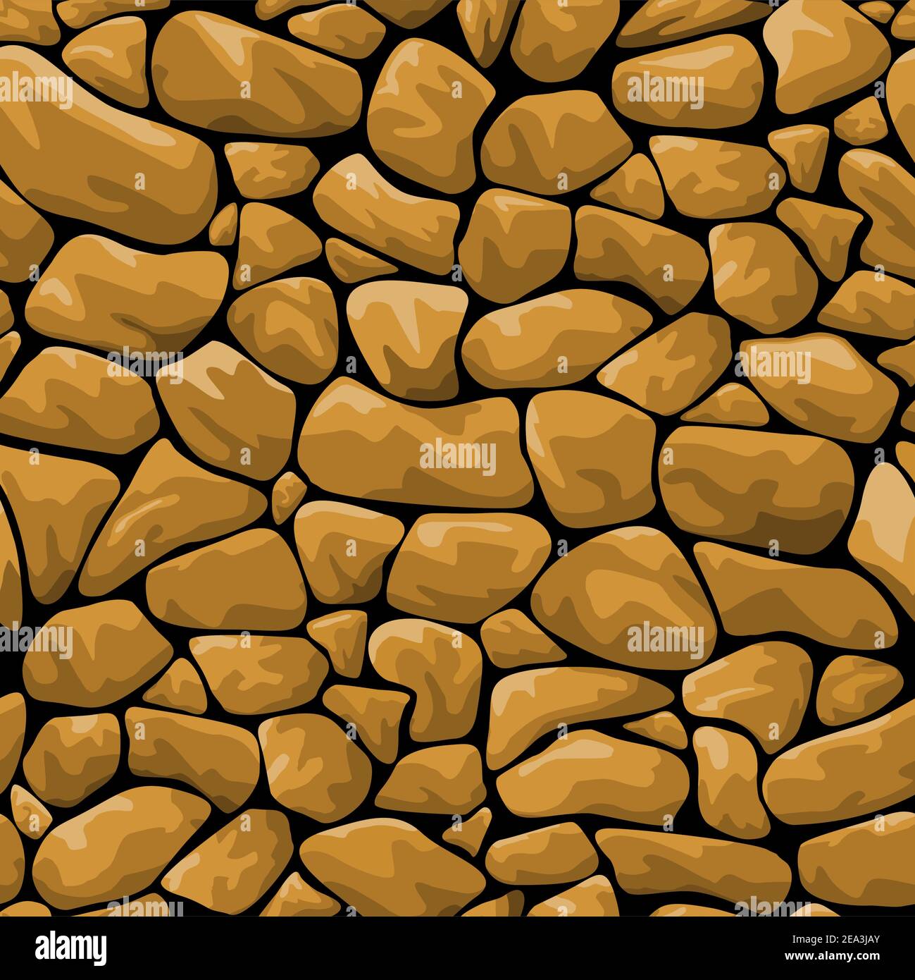 Seamless brown stone background for design and decorate Stock Vector ...