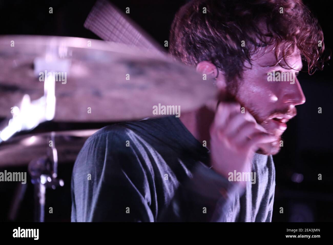 Post War Years performing live on stage at Village Underground, London ...