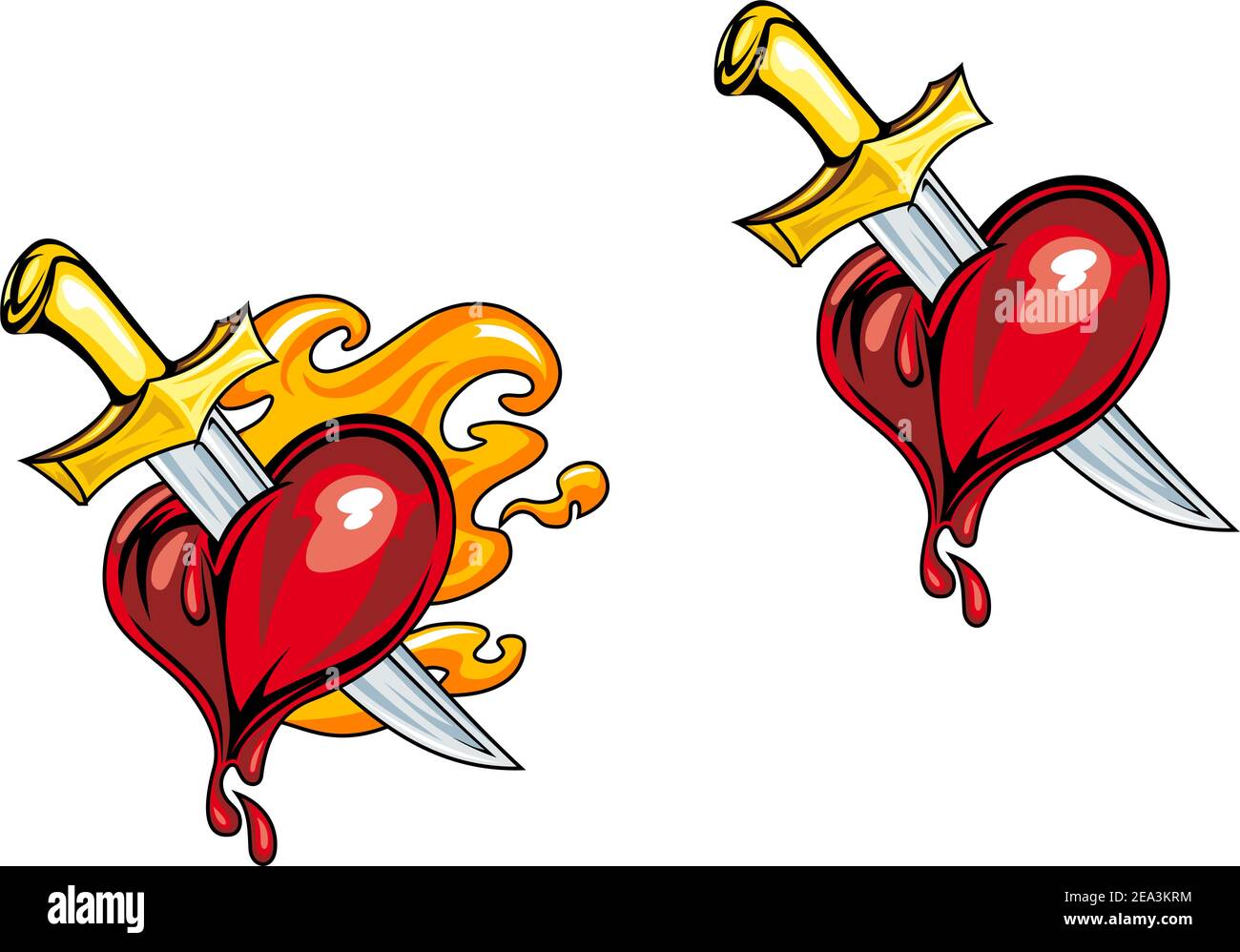 Medieval knife Stock Vector Images - Alamy