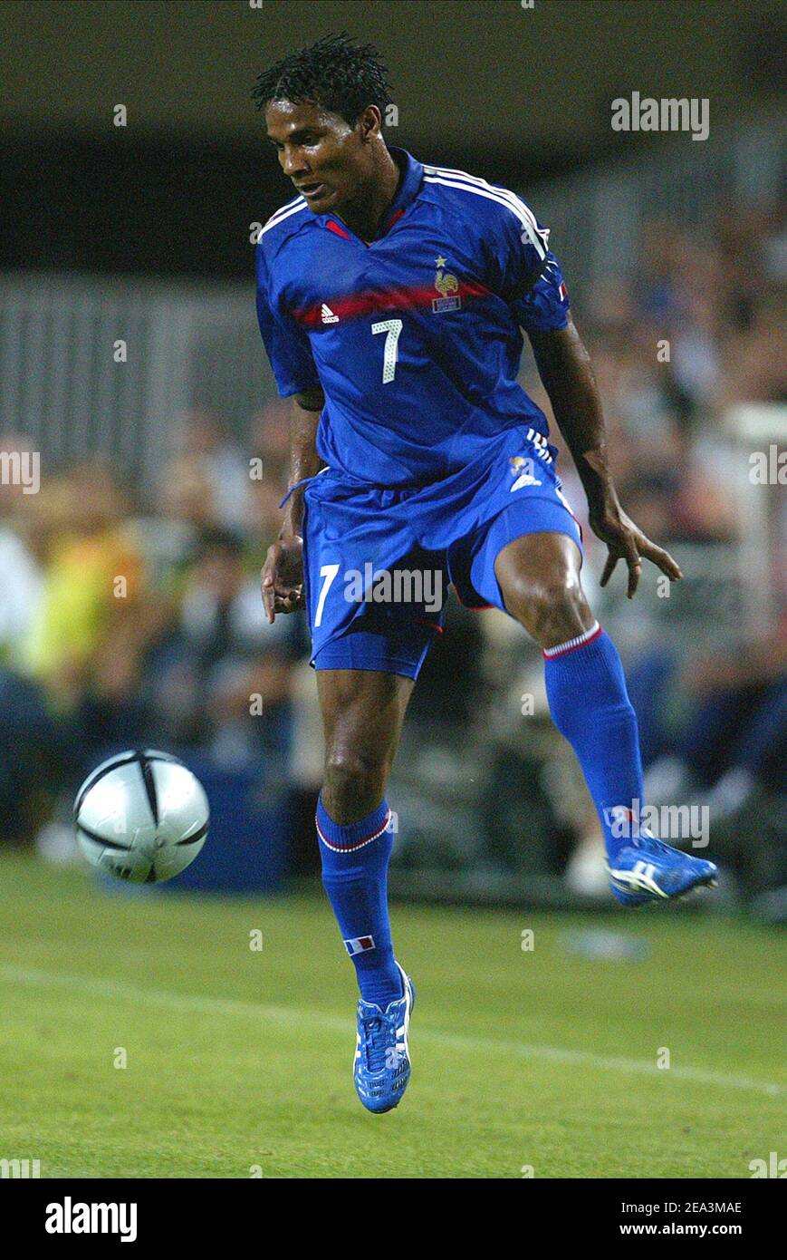 France's Florent Malouda during the friendly soccer match France vs ...