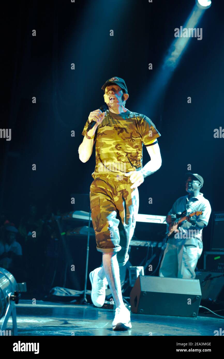 Yellowman performing live on stage at the Jamaica 50 Festival at the O2 ...