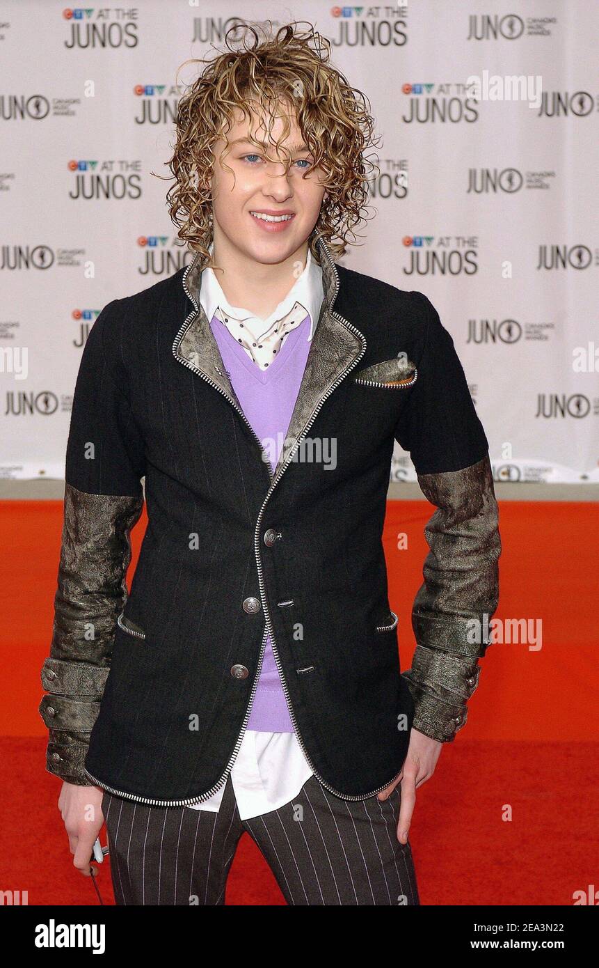 Kalan Porter attends the 2005 Juno Awards held in Winnipeg, Canada, on ...