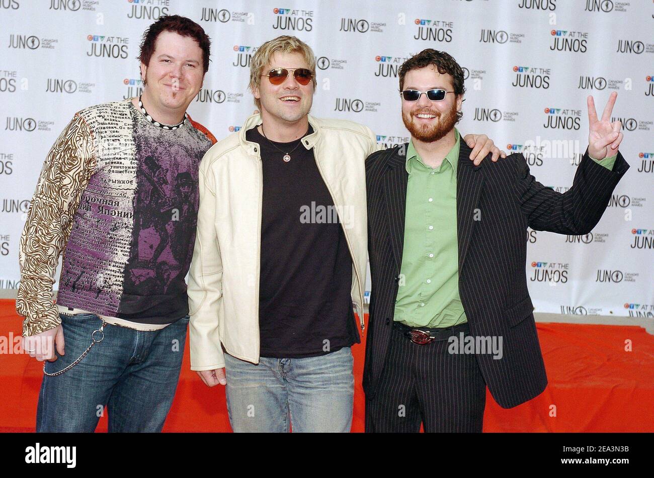 Doc Walker attends the 2005 Juno Awards held in Winnipeg, Canada, on ...