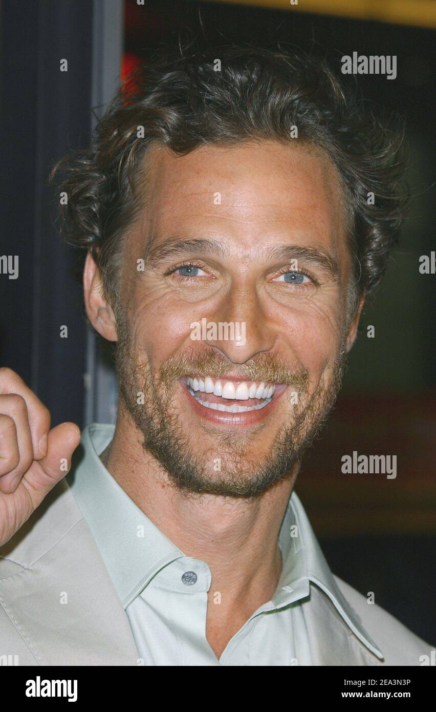 U.S. actor and cast member Matthew McConaughey attends the premiere of ...