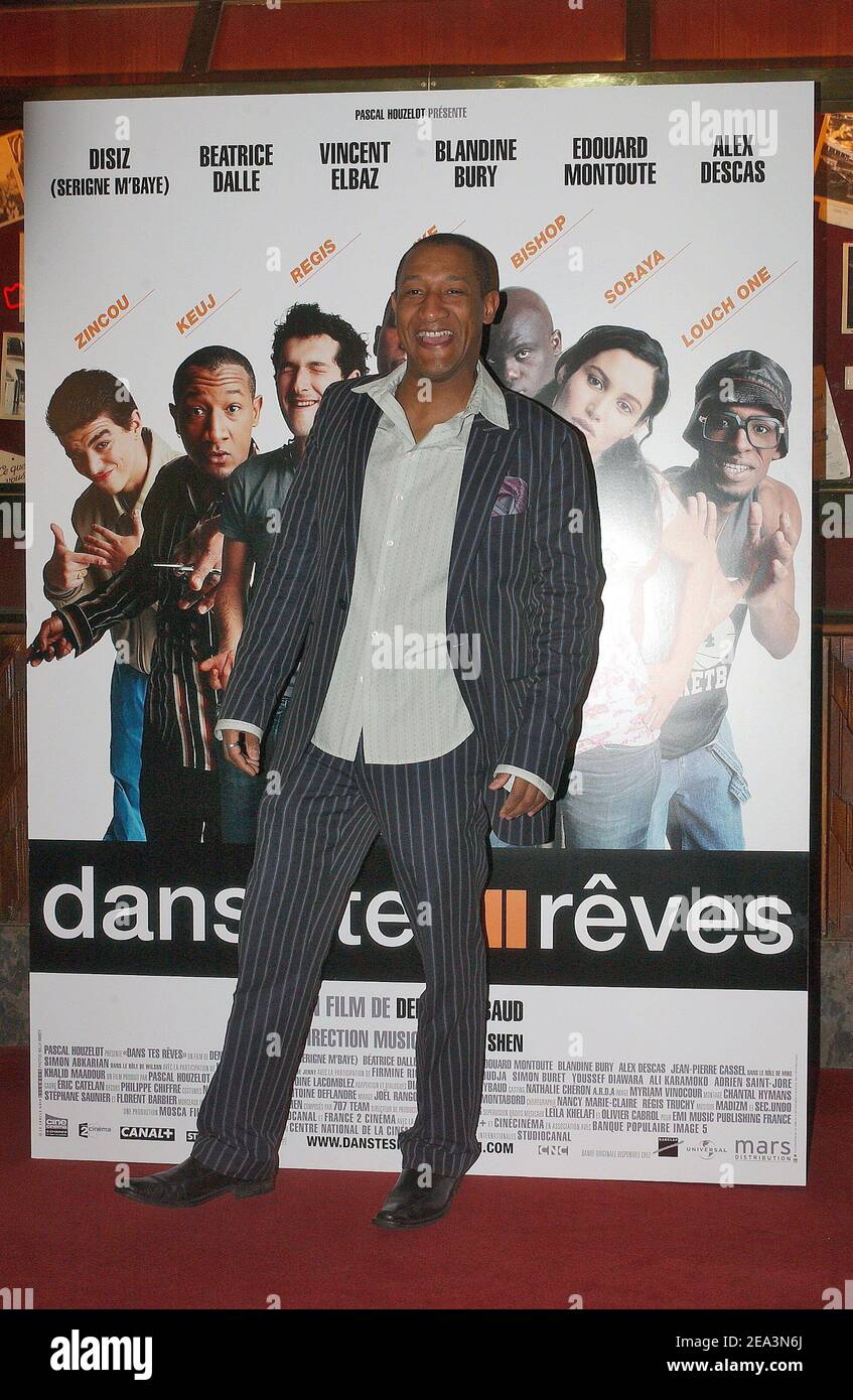 French actor Edouard Montoute starring in Denis Thybaud's new movie ...