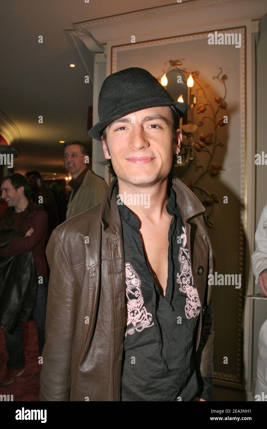 Polish singer Michal attends the premiere of Canadian illusionist and ...