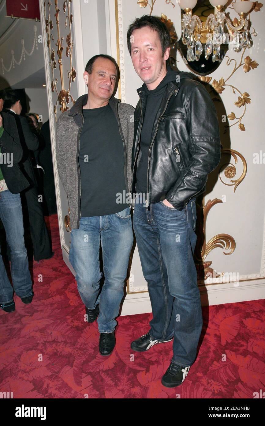 Gerard Miller and Jean-Luc Lemoine attend the premiere of Canadian ...