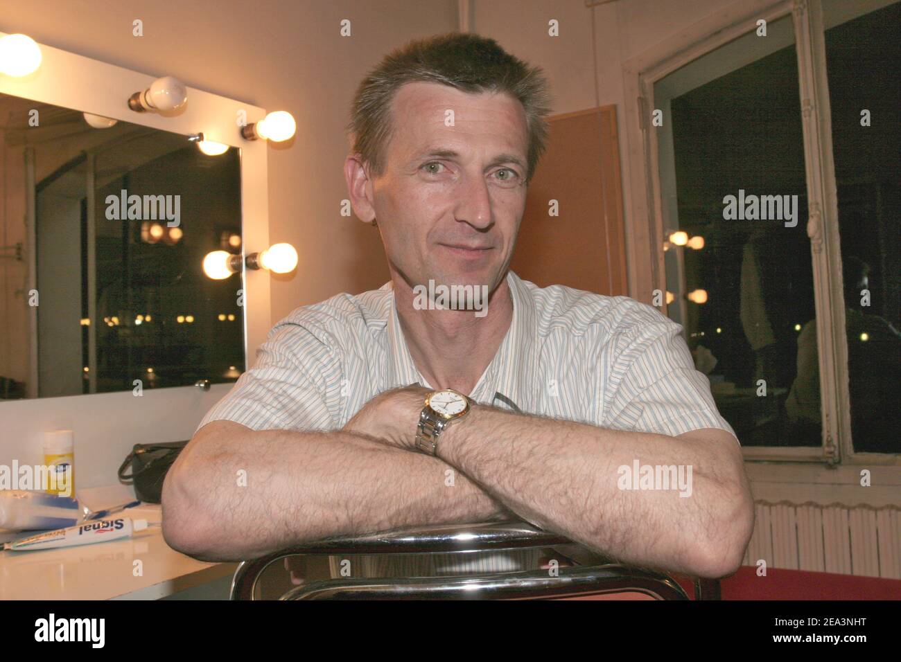 EXCLUSIVE. Canadian illusionist and magician Gary Kurtz backstage after ...