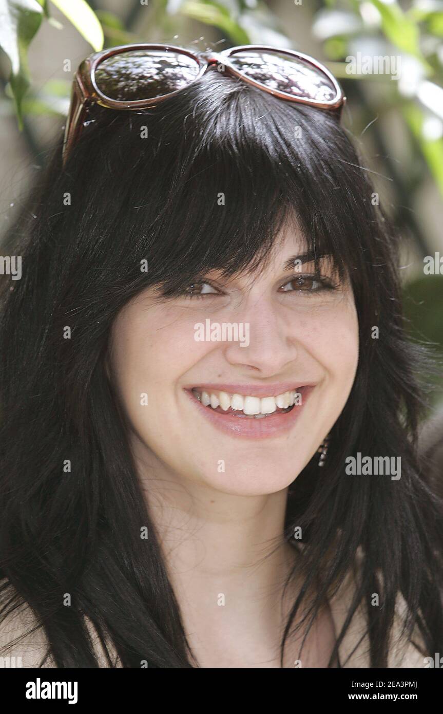 French actress and singer Helena Noguera, Jury member of the 'Sang Neuf ...