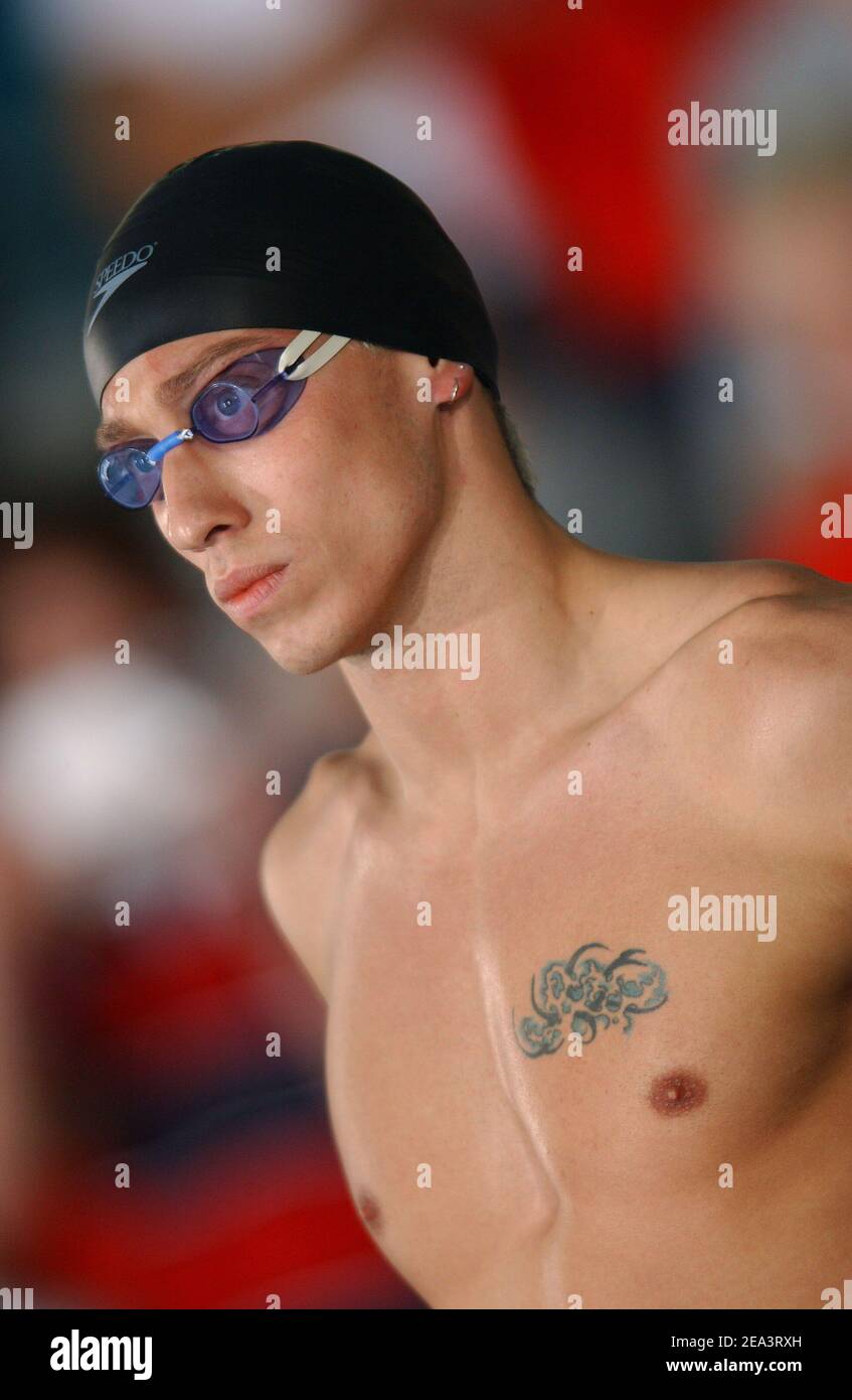 Frederick Bousquet performs and obtains the new national record (100m ...