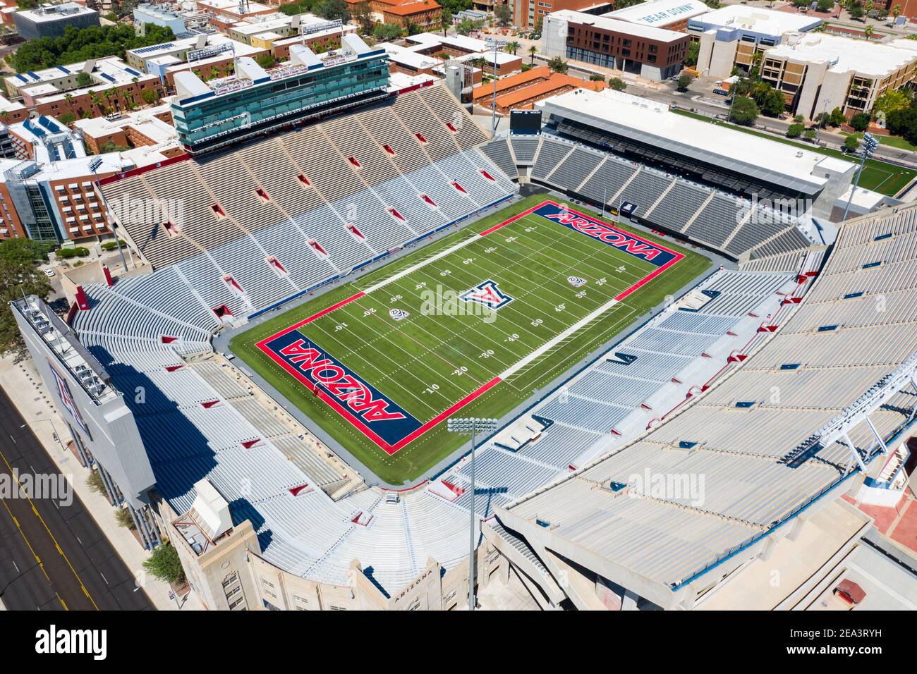 Arizona Stadium, University of Arizona, Tucson, AZ, USA Stock Photo - Alamy