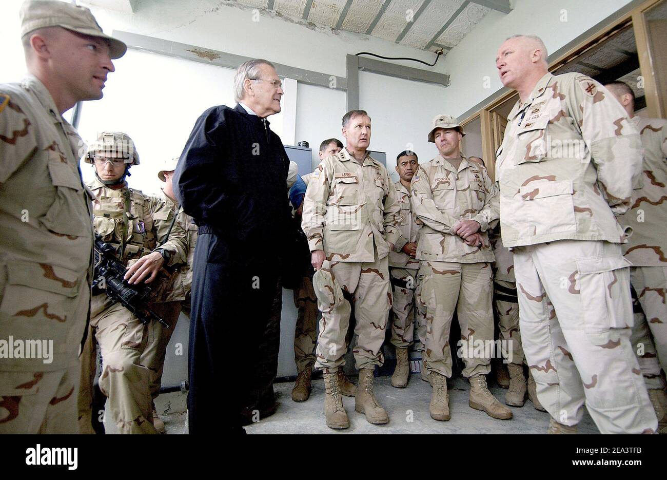 Provincial Reconstruction Team Commander Lt. Col. Lee Knight (right) U ...