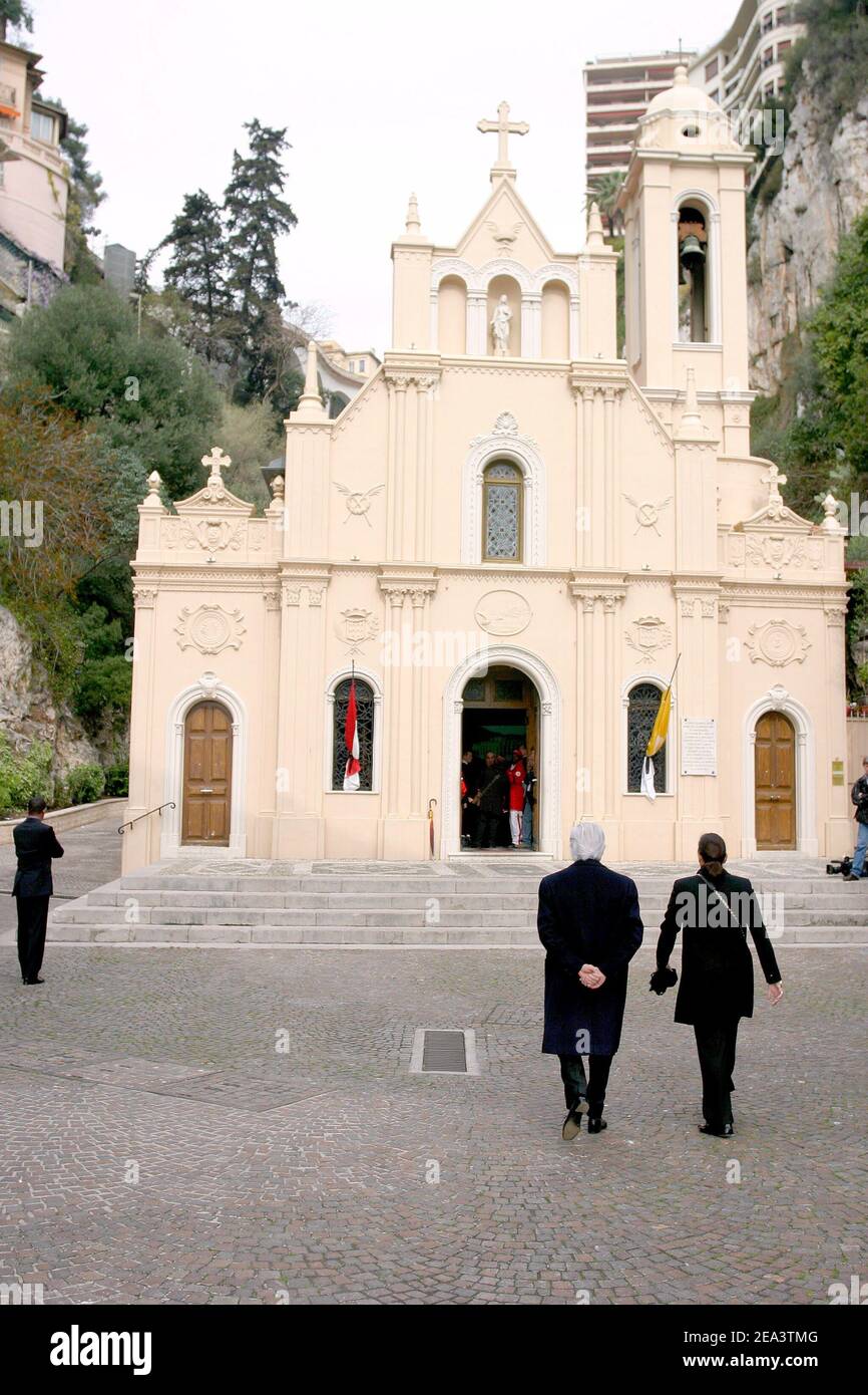 Sainte Devote Chapel in the Principality of Monaco on April 15, 2005 ...