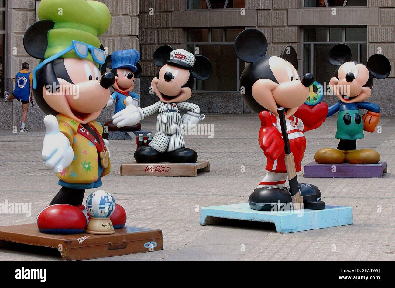 75 uniquely designed, 700-pound, 6-foot-tall Mickey statues on display ...