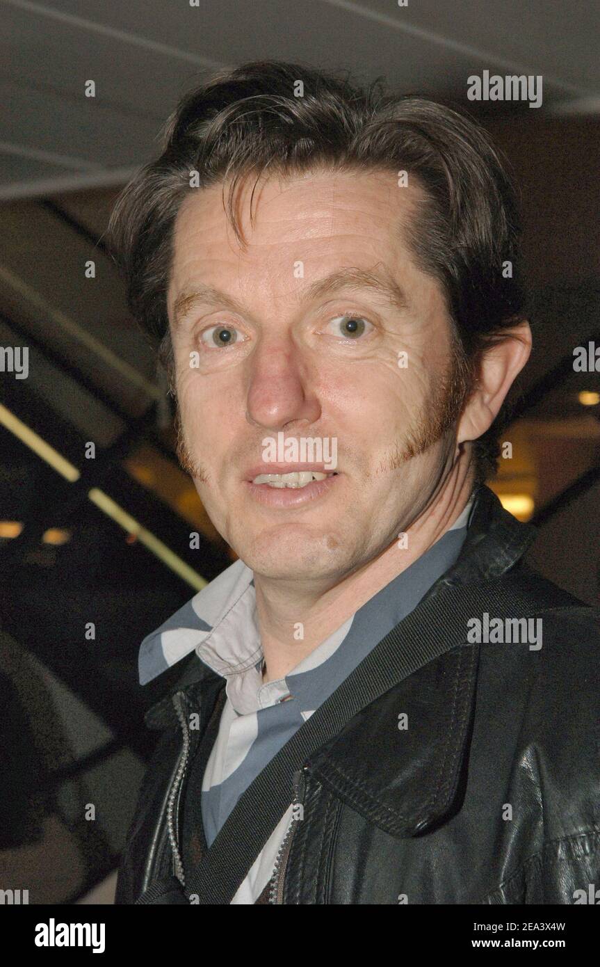 EXCLUSIVE. French musician Kent attends the opening of photographer ...