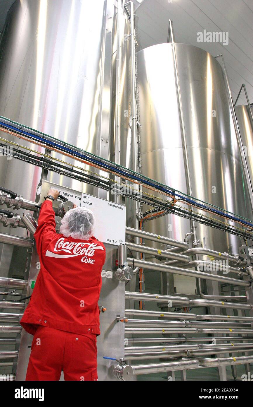 General views of the Coca-Cola factory 'les Pennes Mirabeau' near ...