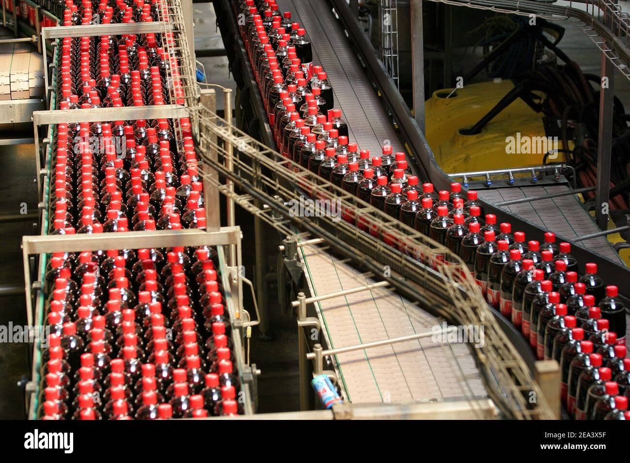 General views of the Coca-Cola factory 'les Pennes Mirabeau' near ...