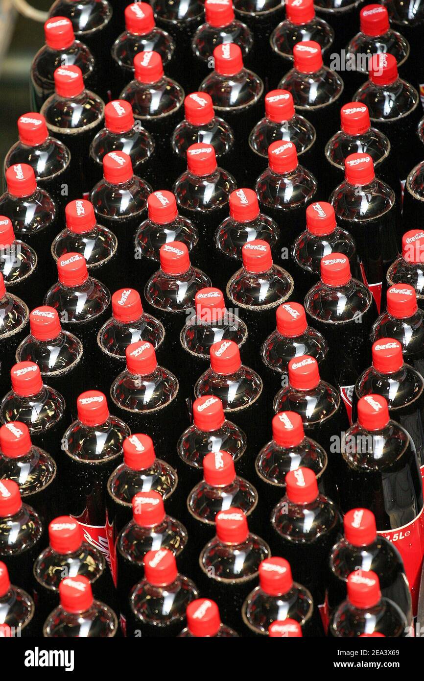 General views of the Coca-Cola factory 'les Pennes Mirabeau' near ...