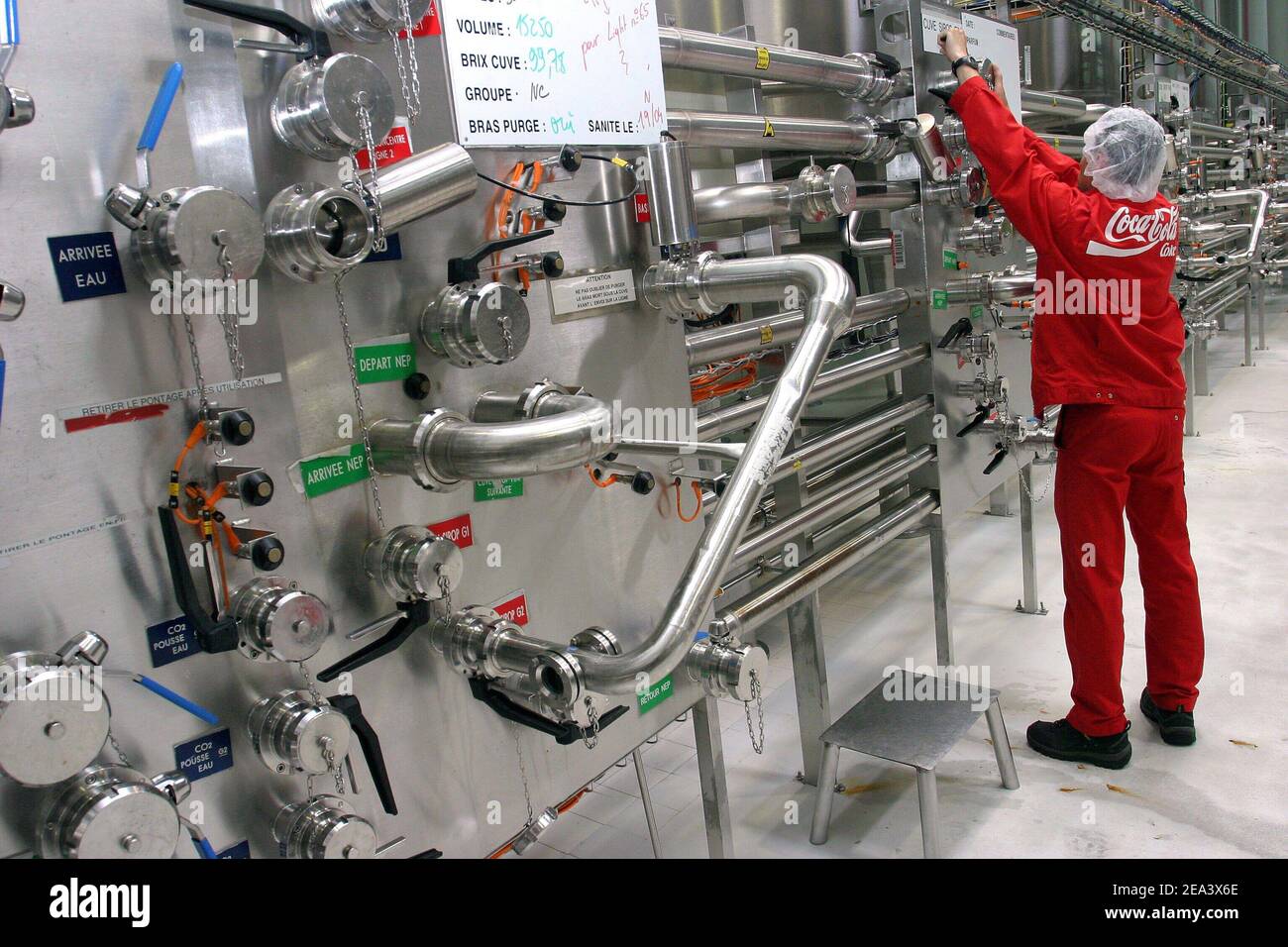 General views of the Coca-Cola factory 'les Pennes Mirabeau' near ...