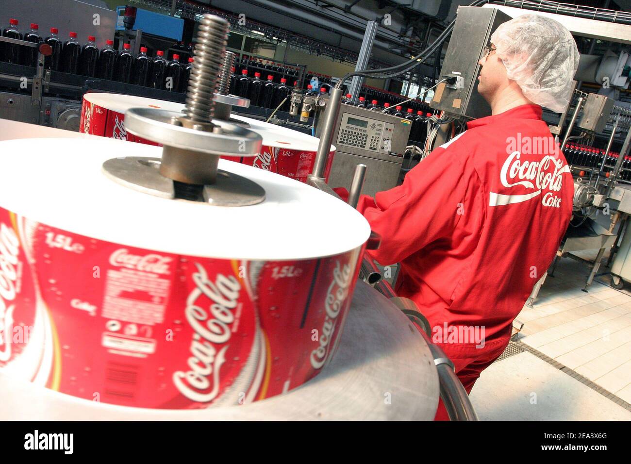 General views of the Coca-Cola factory 'les Pennes Mirabeau' near ...