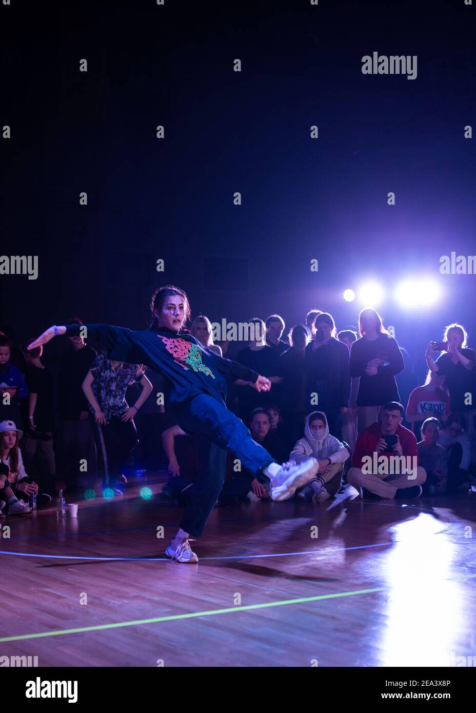 Dance Championship Street Style Challenge. Battles among pro dancers ...