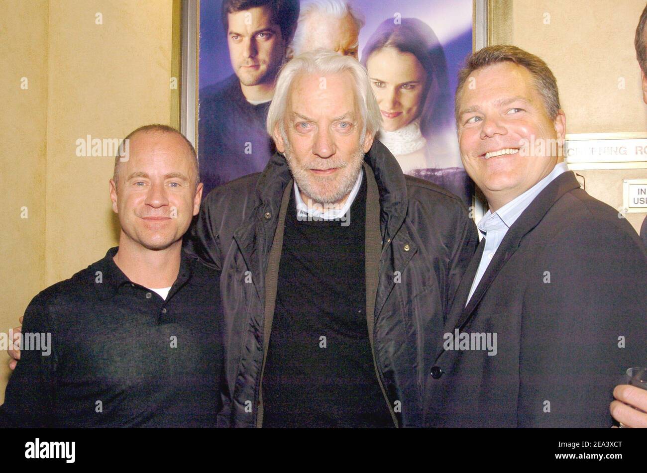 Director James Burke, actor Donald Sutherland and producer Scott ...