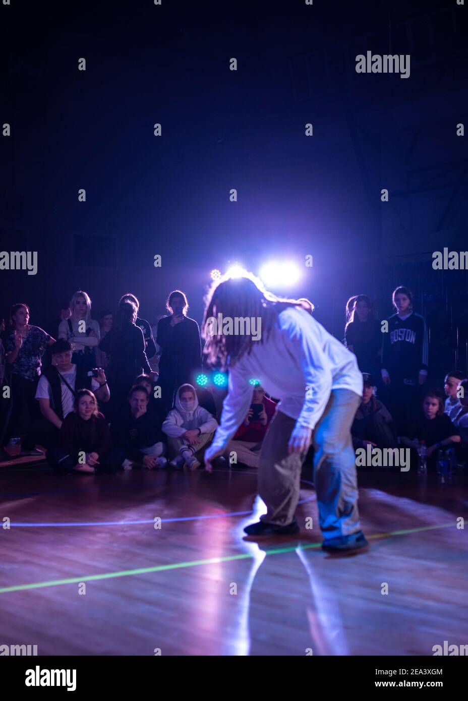 Dance Championship Street Style Challenge. Battles among pro dancers ...