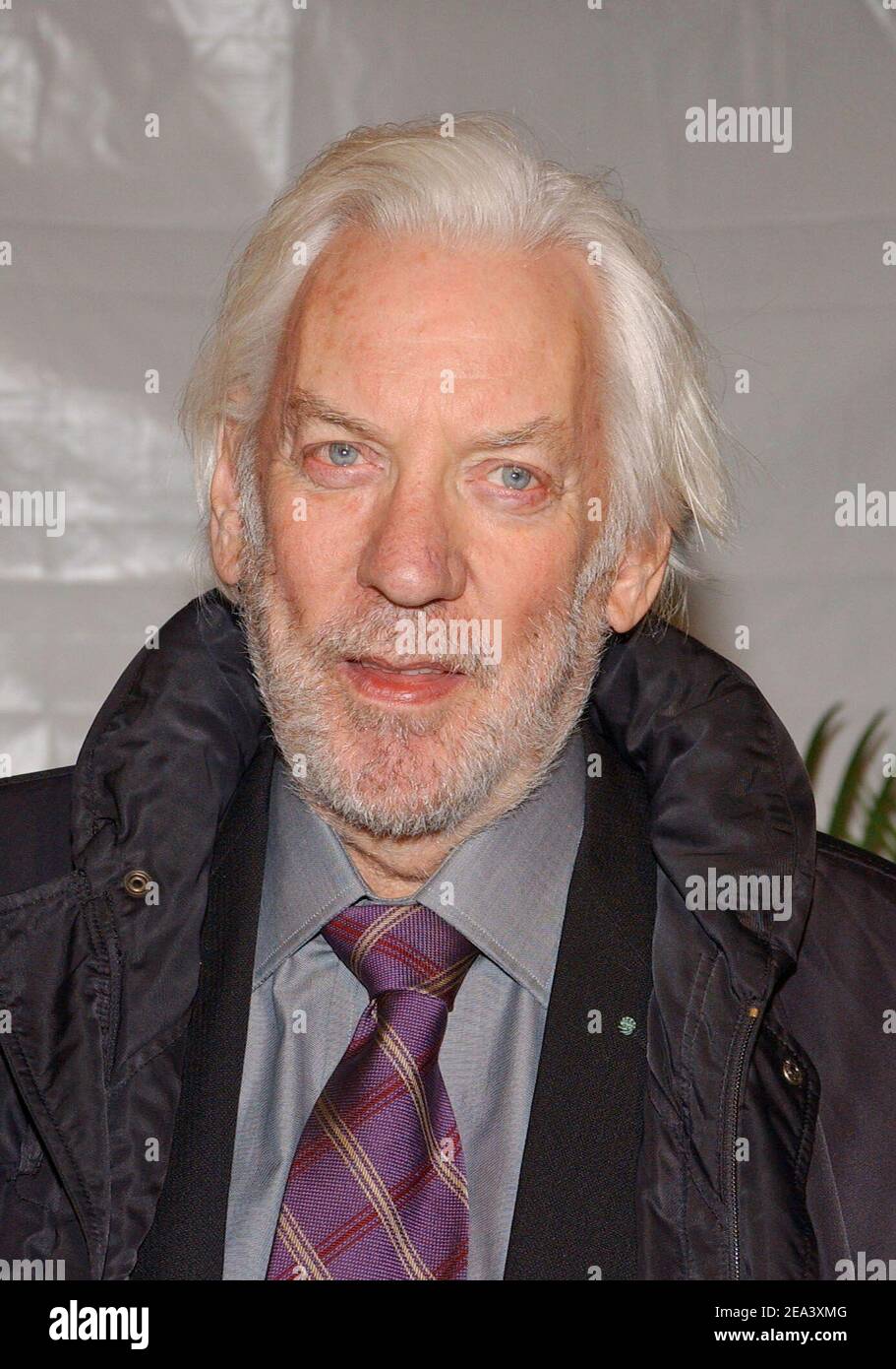 U.S. actor Donald Sutherland arrives at the 'Fierce People' premiere ...