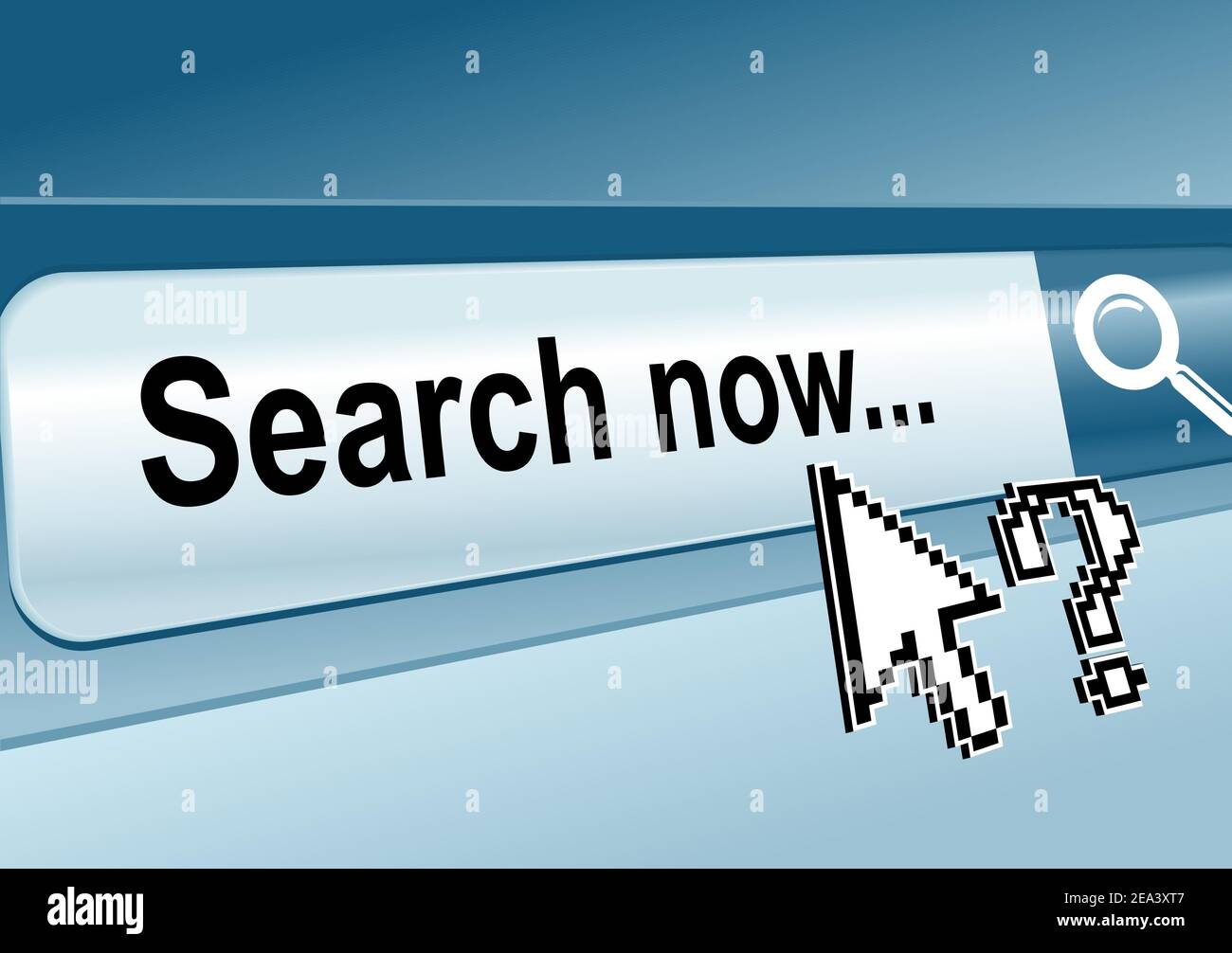 Web page with search toolbar for Internet concept Stock Vector Image ...