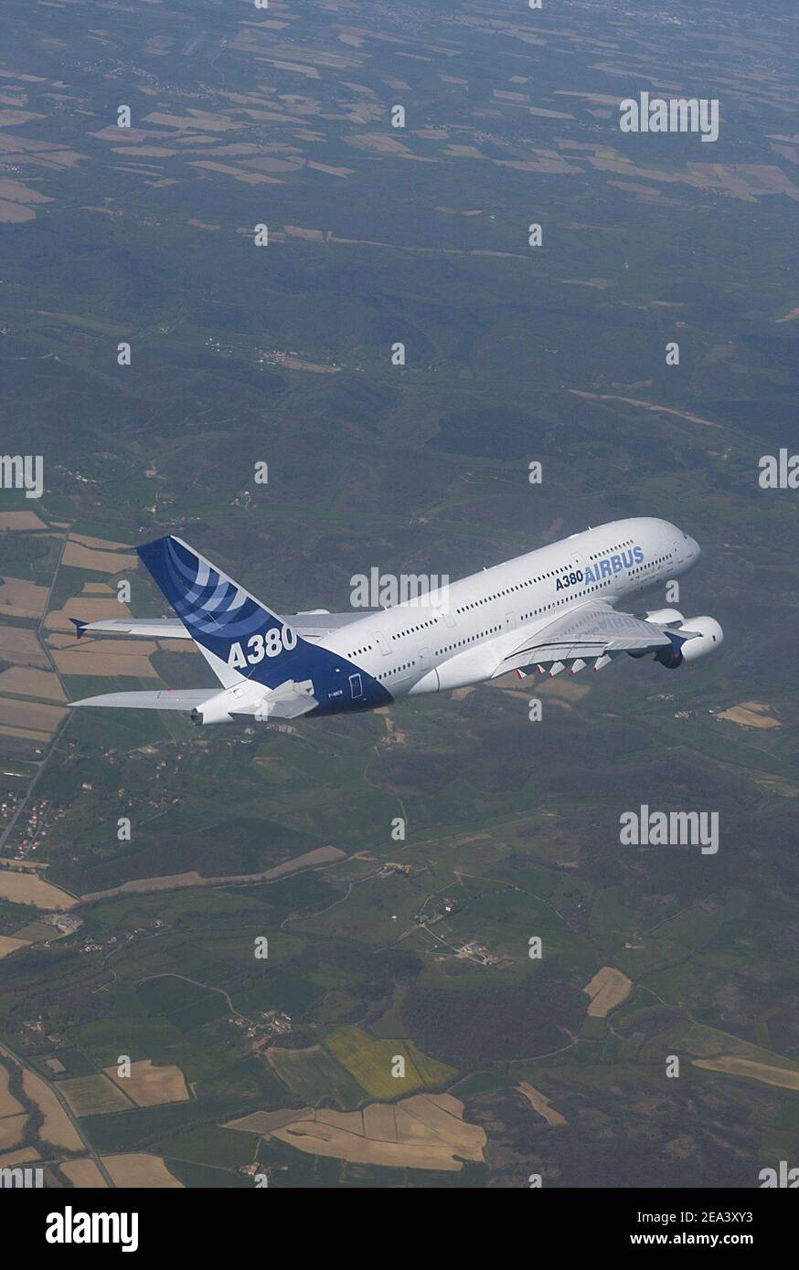 The Airbus A380, the world's largest passenger plane, takes its maiden ...