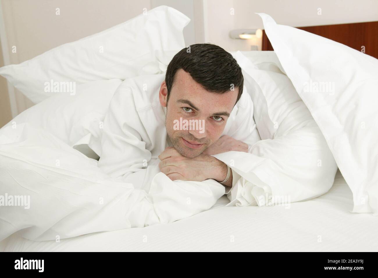 EXCLUSIVE. French TV program 'Queer' member, Xavier Anthony poses in ...