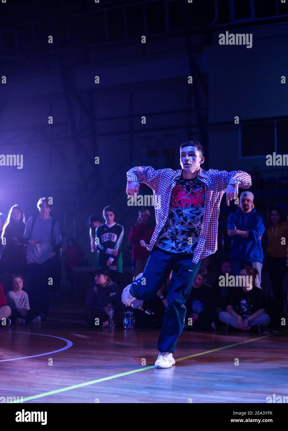 Dance Championship Street Style Challenge. Battles among pro dancers ...