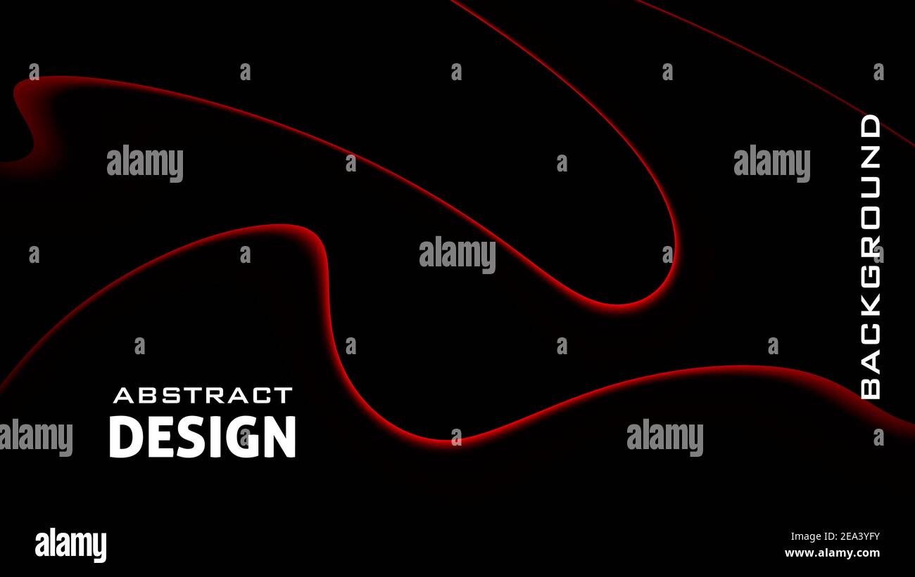 Simple abstract black red Stock Vector Images - Alamy