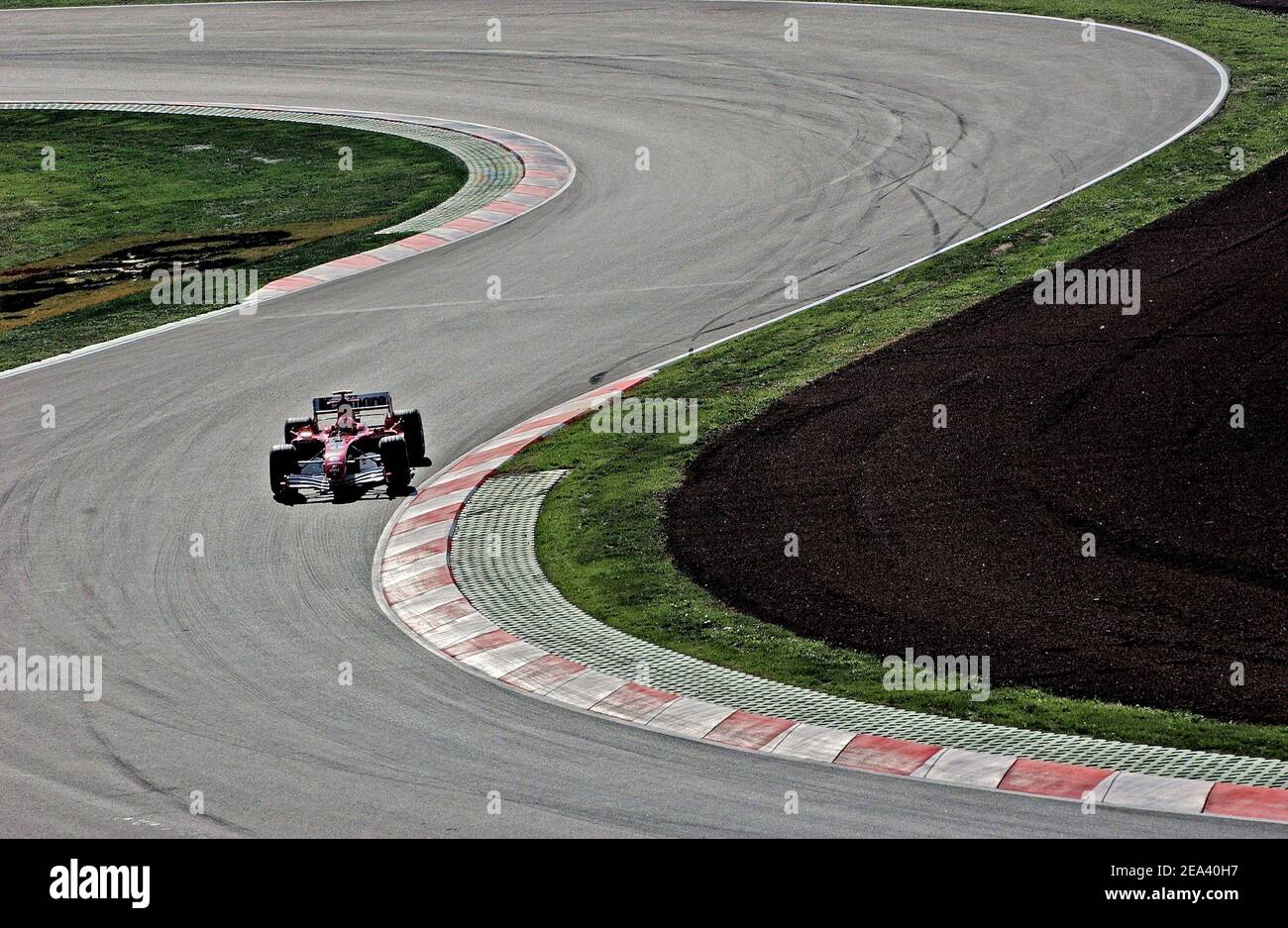 German Formula 1 driver Michael Schumacher (team Ferrari) during the G ...