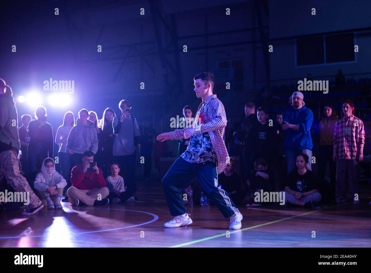 Dance Championship Street Style Challenge. Battles among pro dancers ...